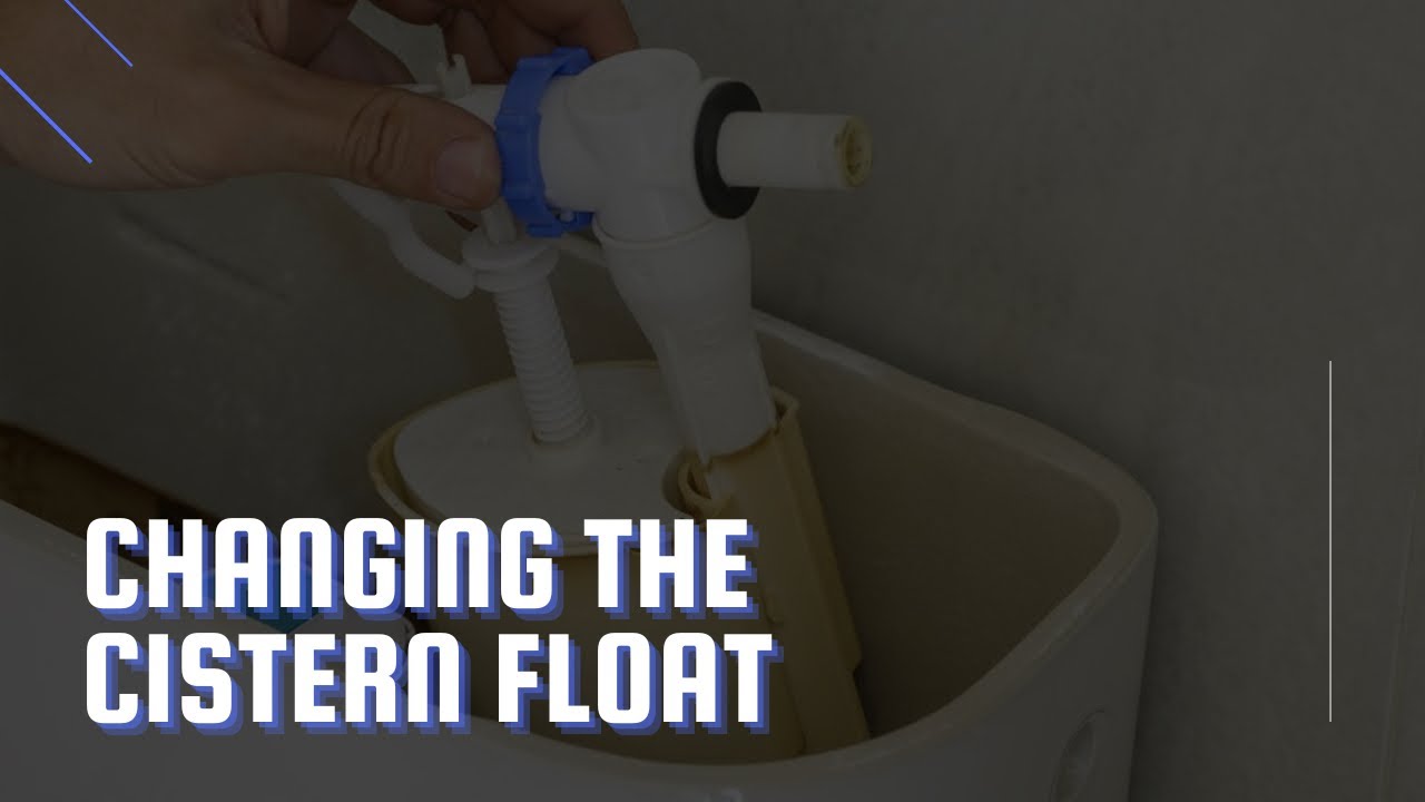 Changing the cistern float 🚽💦💦 - YouTube