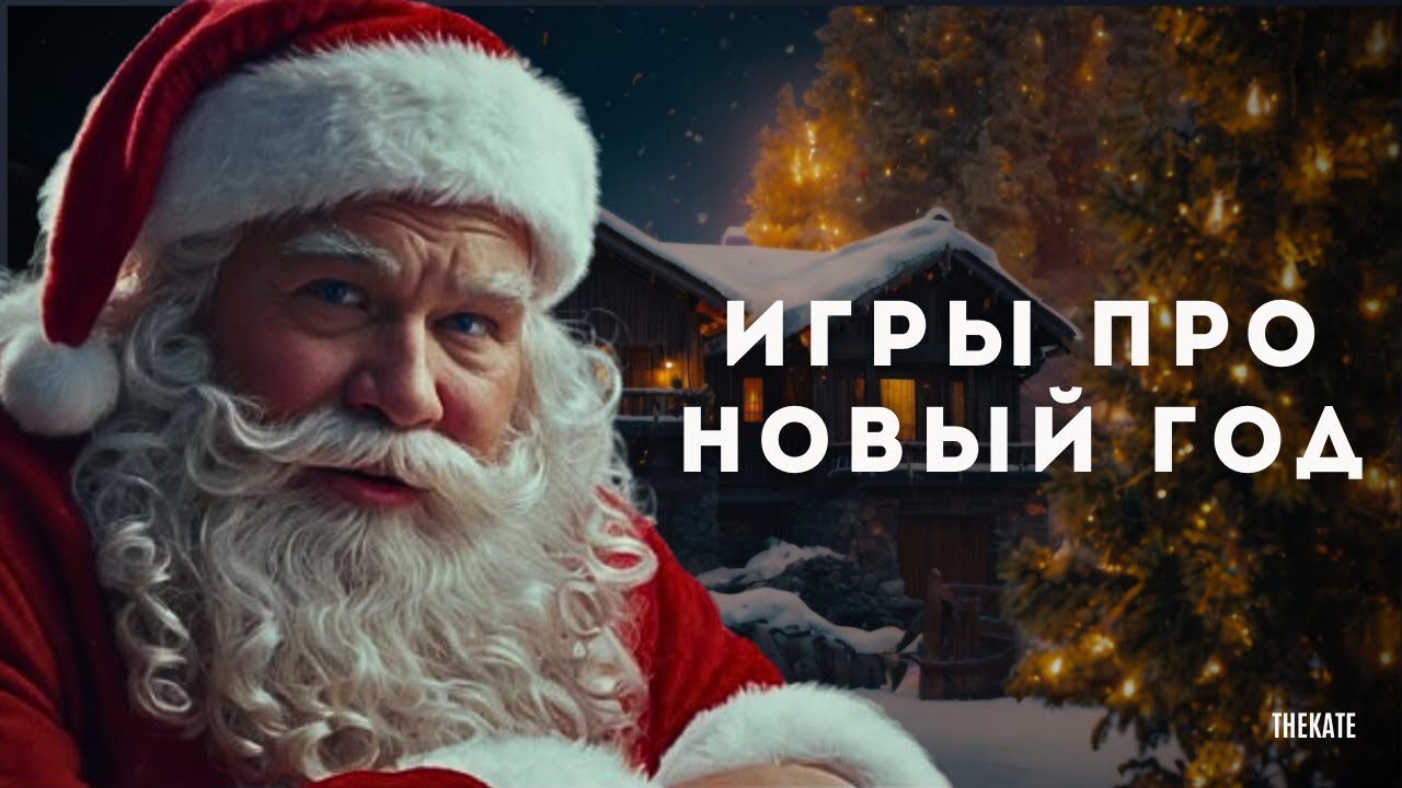 Топ 10 Новогодних Игр для Настоящего Релакса - YouTube