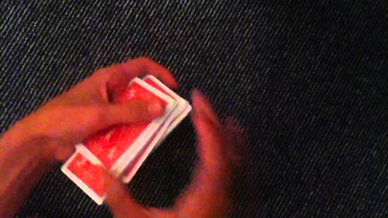 Overhand shuffle Injog control tutorial - YouTube