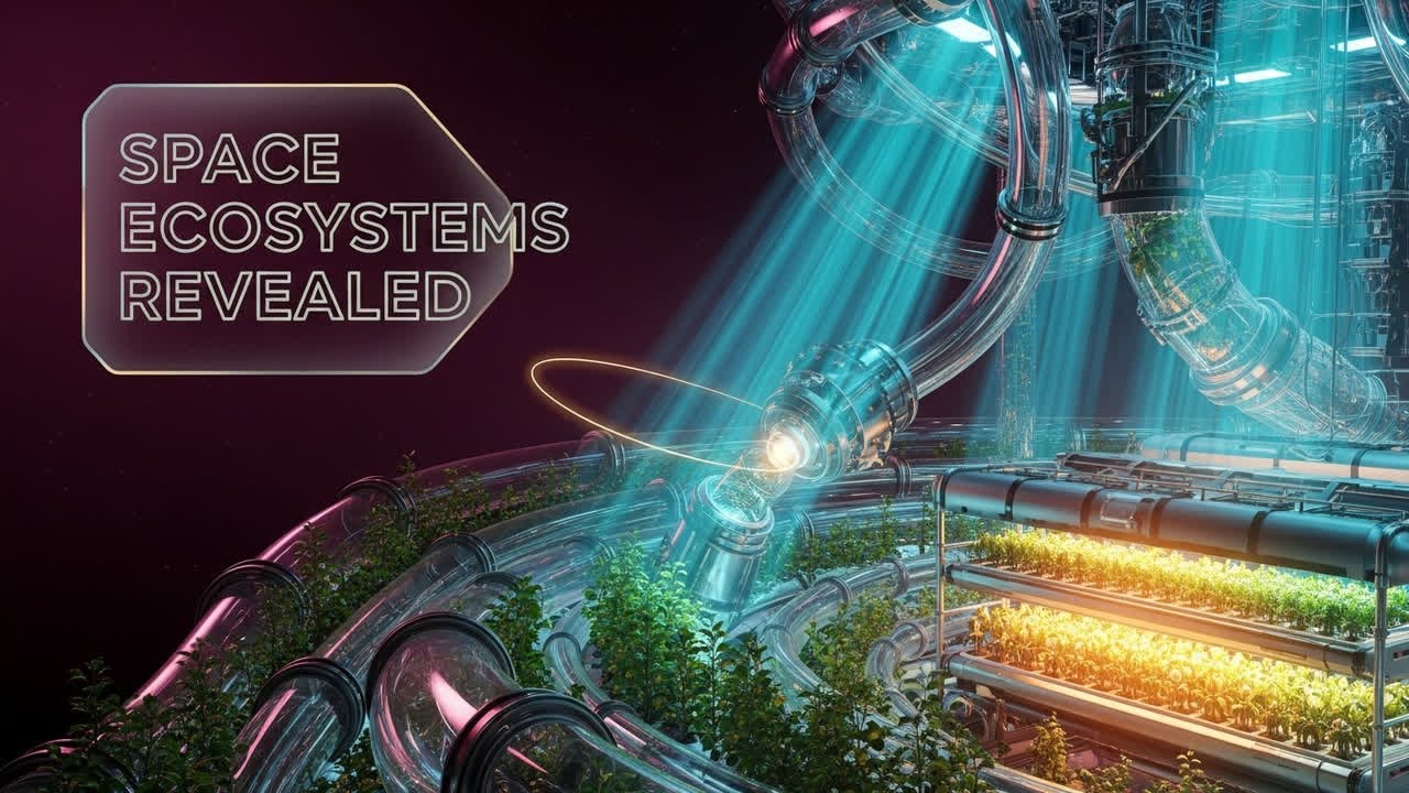 Inside the NEW ECOSYSTEMS Shaping Self-Sustaining Space Habitats - YouTube