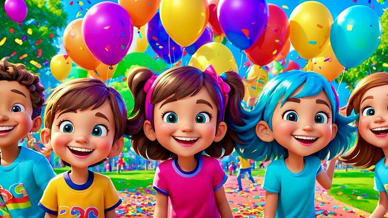 If You’re Happy and You Know It Rhyme Song | Popular Nursery Rhyme ...