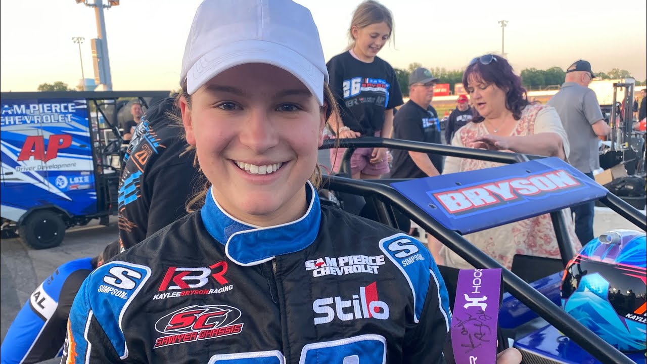 Kaylee Bryson is on the clock at IRP - YouTube