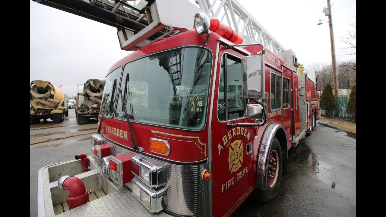 1990 GRUMMAN 102AC Fire Truck Stock# 596I - YouTube