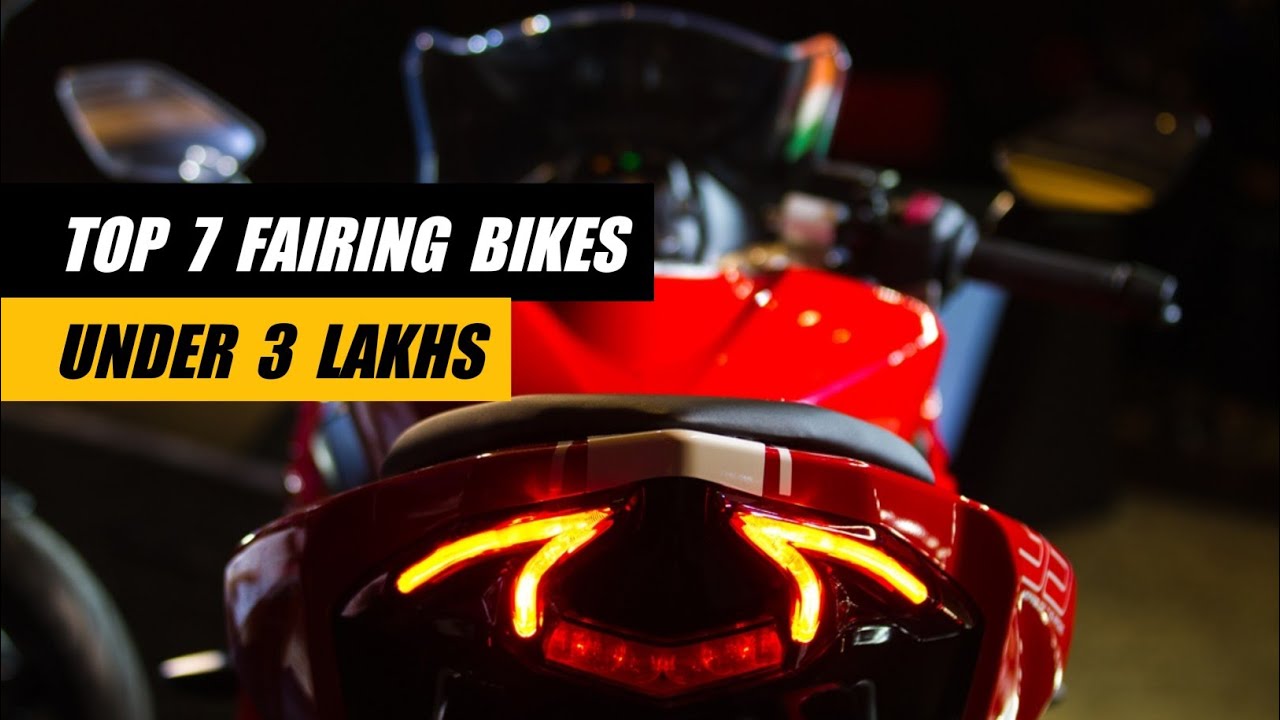 Top 7 Best Fully- Faired Sports Bikes in India | Under 3 Lakhs on-road ...