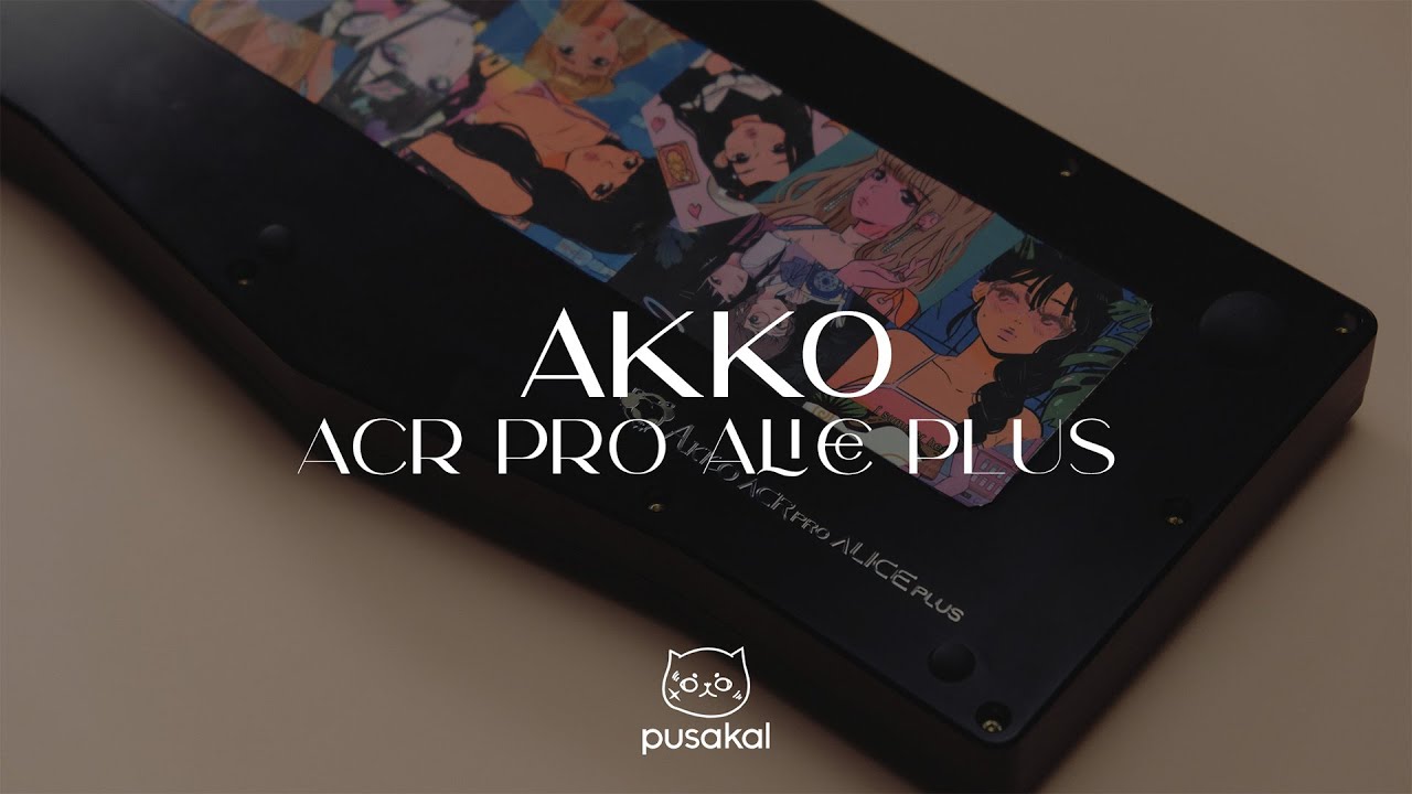 [CC] AKKO ACR Pro Alice Plus - YouTube