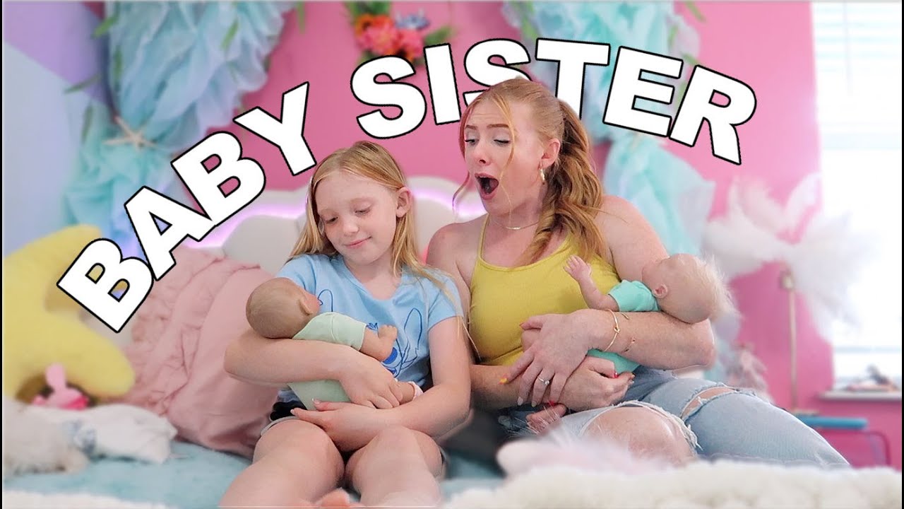 Meeting my daughter's NEW baby sister.... 🥹 - YouTube