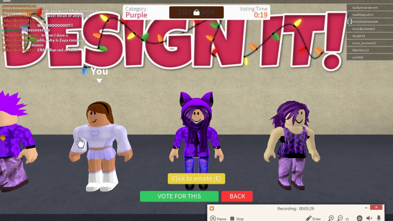 ROBLOX design it - YouTube