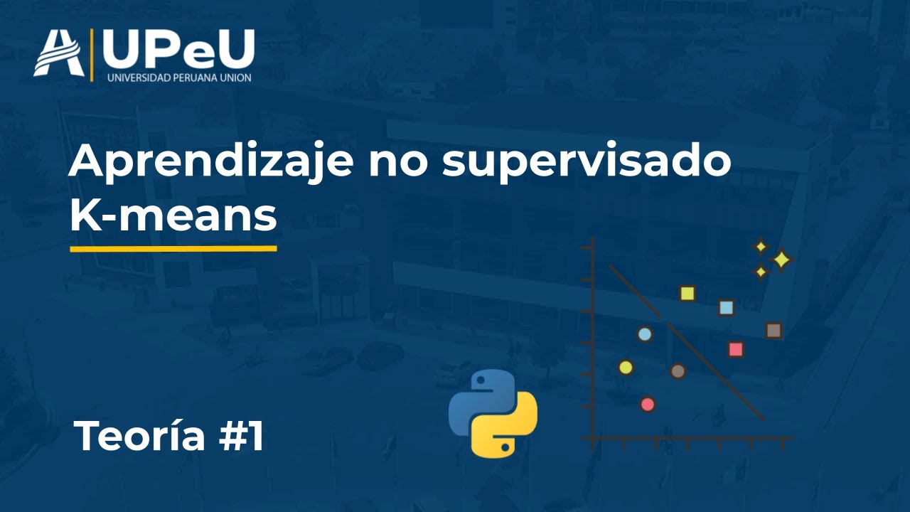 APRENDIZAJE NO SUPERVISADO: KMEANS | CLUSTERING #1 TEORIA [PYTHON ...