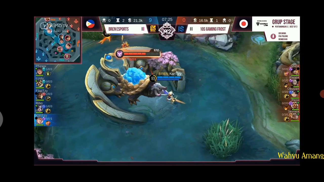 Tim BREN ESPORT dapat savage guys gilak guys lance Bren KarlTyz - YouTube