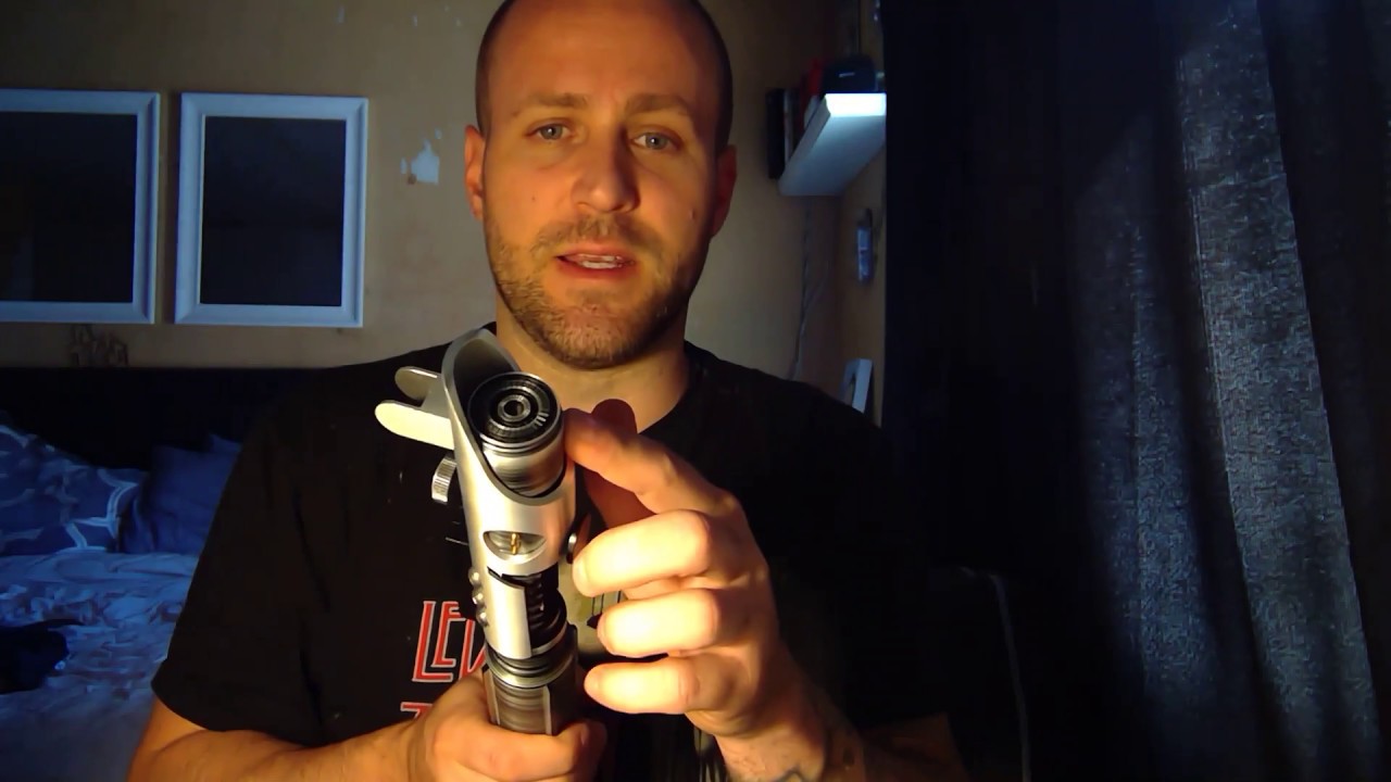 Saberforge Monarch with Sabercore 3.0 12w+ Deep Red - YouTube