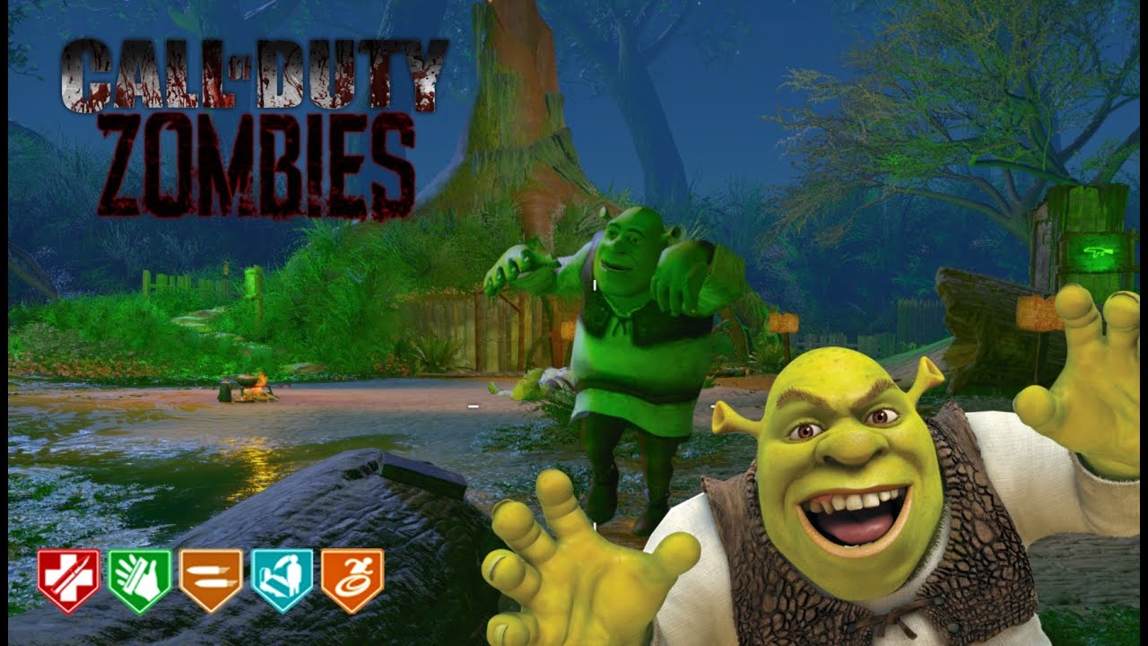 MAPA DE SHREK BLACK OPS 3 ZOMBIES - YouTube