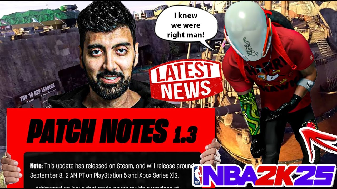 NBA 2K25 PATCH 1.3 OFFICIAL PATCH NOTES - YouTube