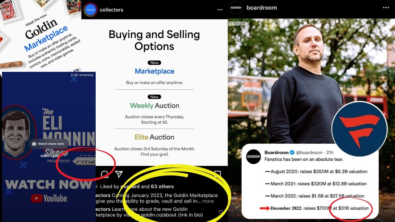 Collectors Universe vs Fanatics vs Ebay. How does this end? - YouTube