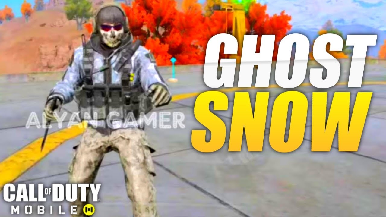 ¡Nunca antes visto! GHOST - SNOW en Call of Duty: Mobile - YouTube