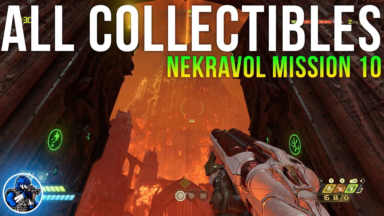Doom Eternal Nekravol Secrets & Collectibles - YouTube