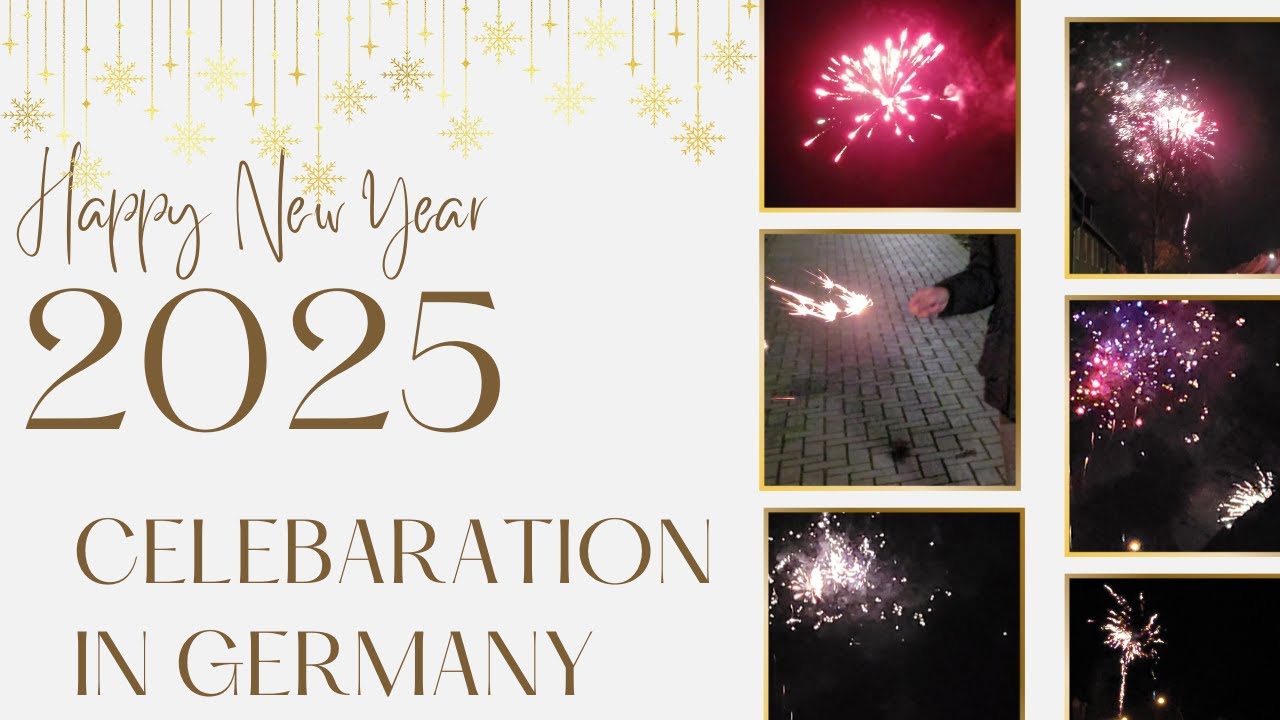 Happy New Year! 🎆 | Germany Fireworks 2025 - YouTube