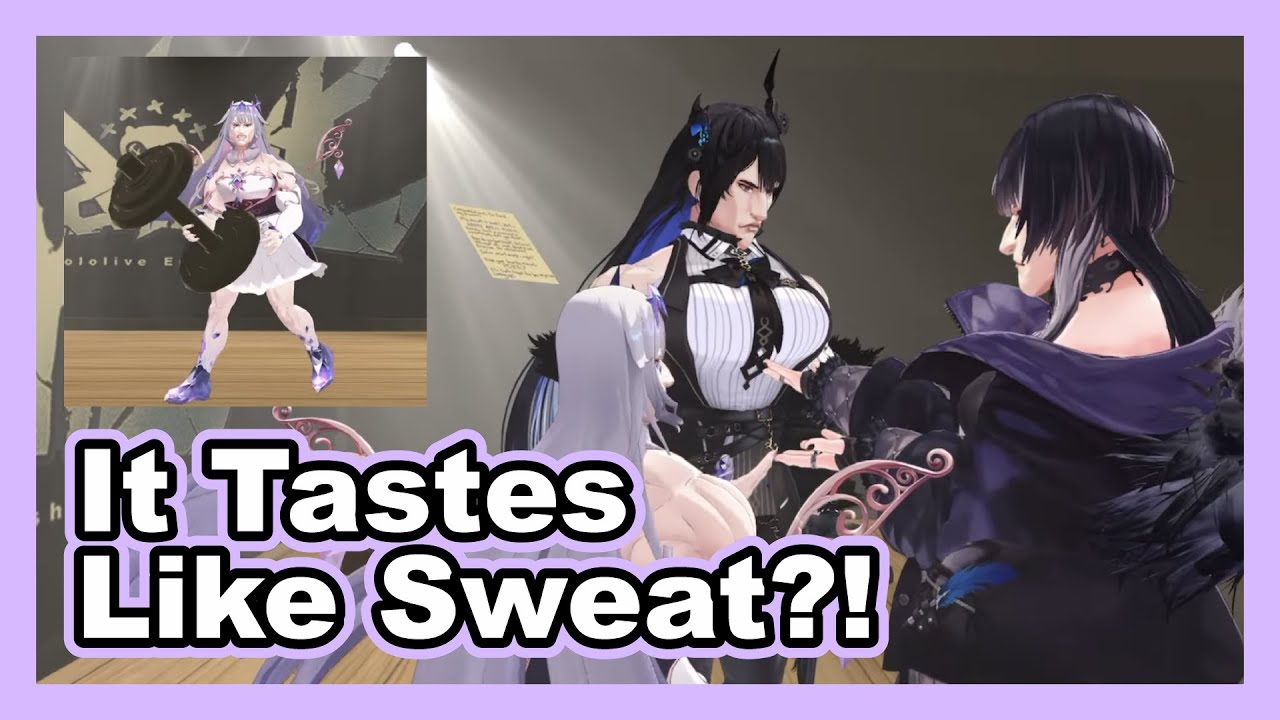 "MWAH~!" Chadseki Shows Buff Rissa Some Love?! 【Hololive EN】 - YouTube
