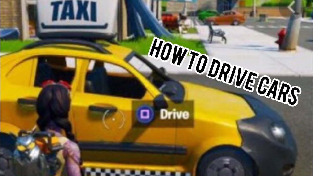 HOW TO DRIVE CARS IN FORTNITE - YouTube