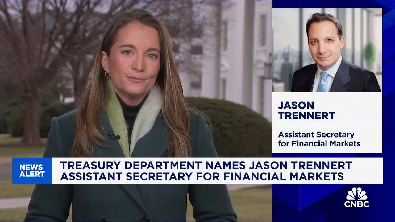 Treasury department names Jason Trennert assistant secretary for ...