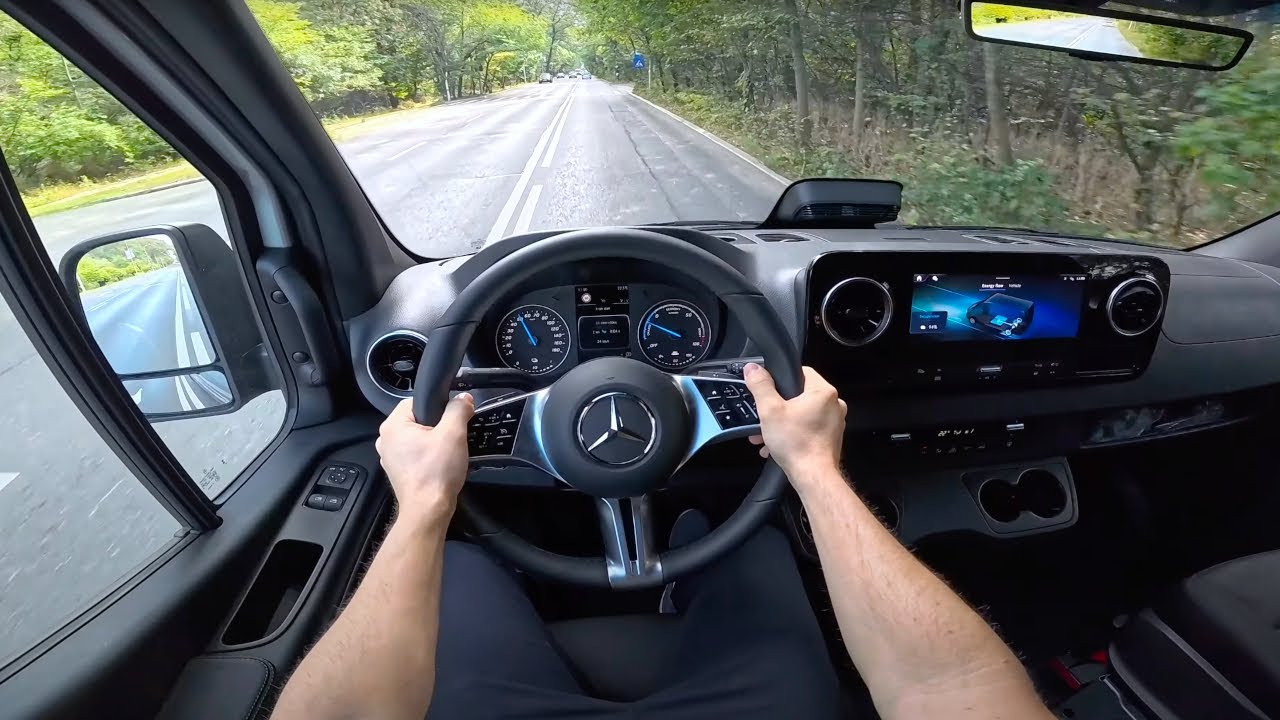 Mercedes e-Sprinter 2024 Drive Sound - YouTube
