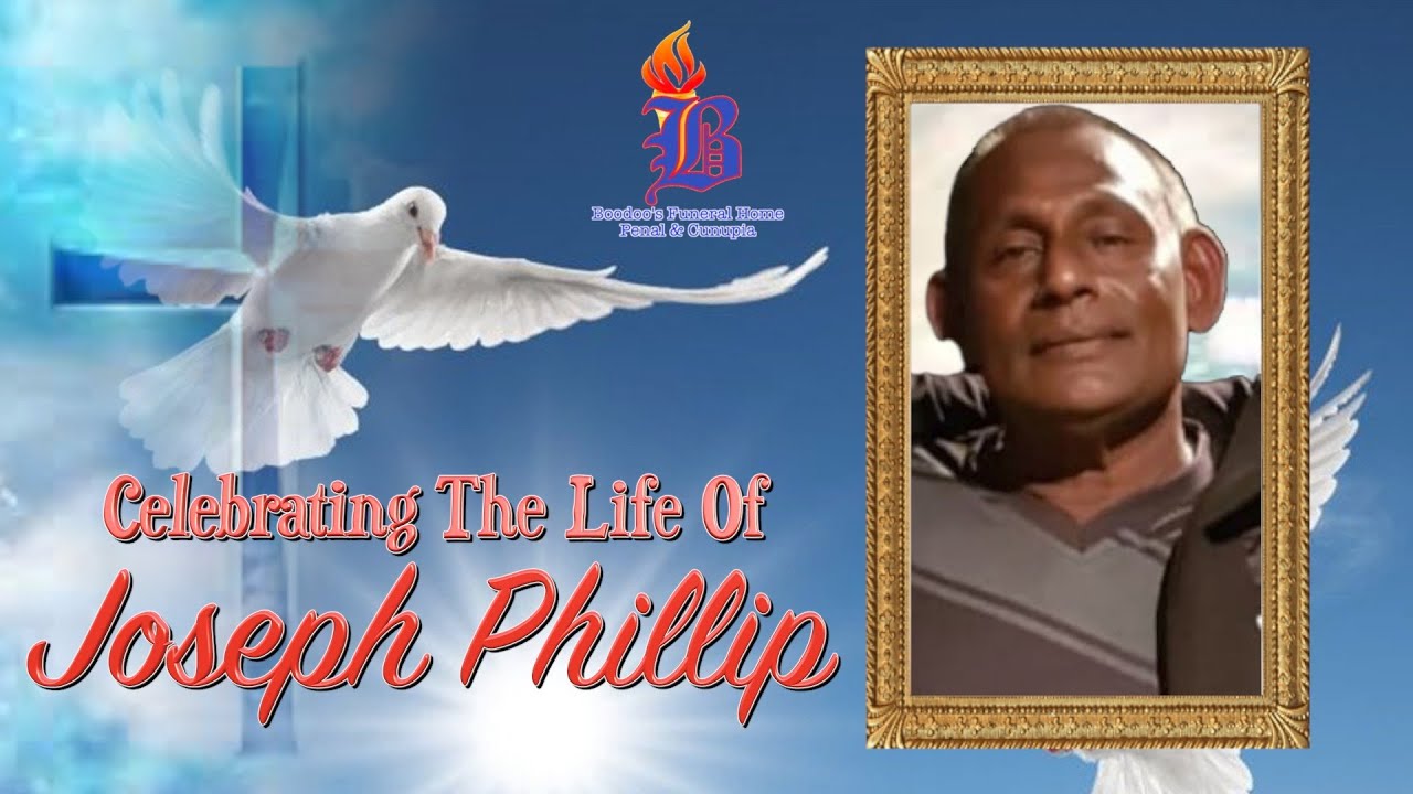 Joseph Phillip Funeral Service - YouTube