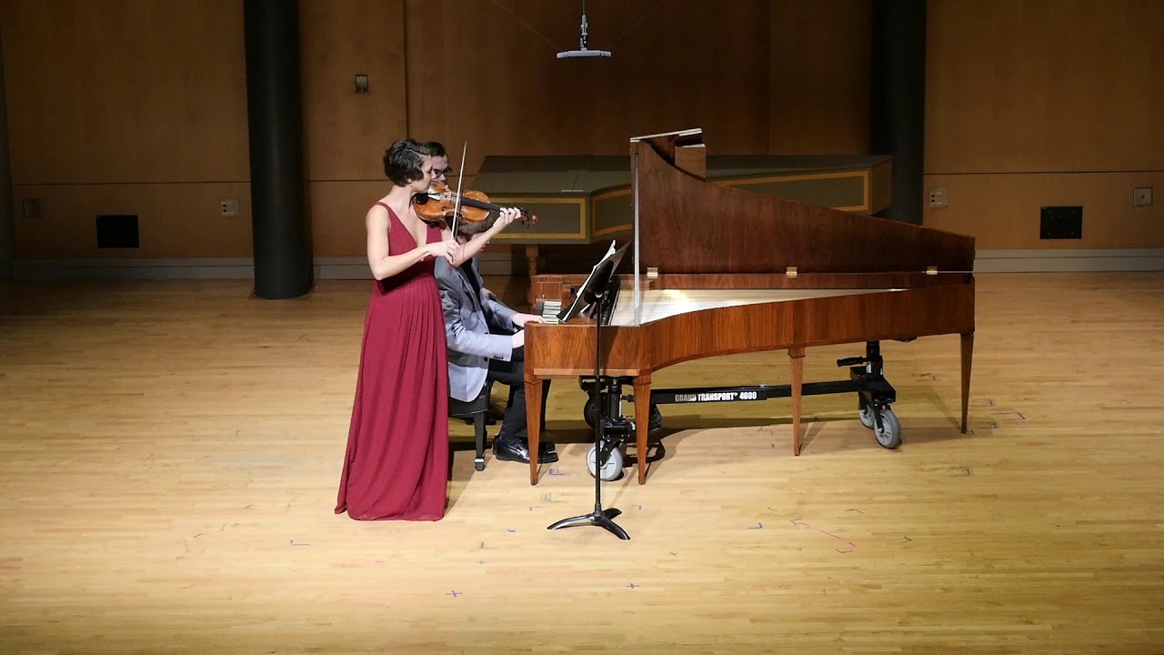 Franziska Lebrun's - Sonata Op. 1, No. 3 in FM - I. Allegro - Laura ...
