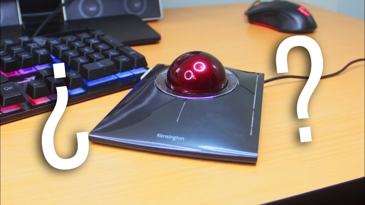 ¿El MOUSE más EXTRAÑO del MUNDO? | Kensington Slimblade Trackball Mouse ...