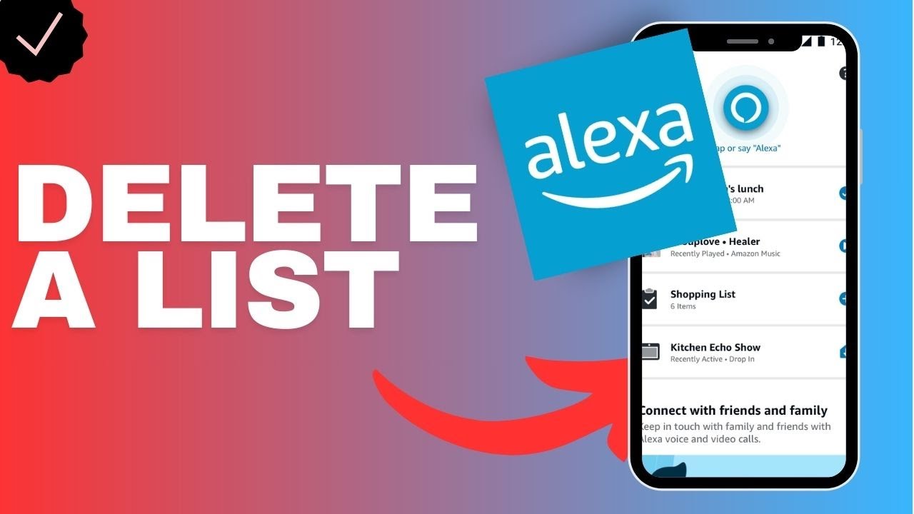 How to delete a list in the Amazon Alexa app? - YouTube