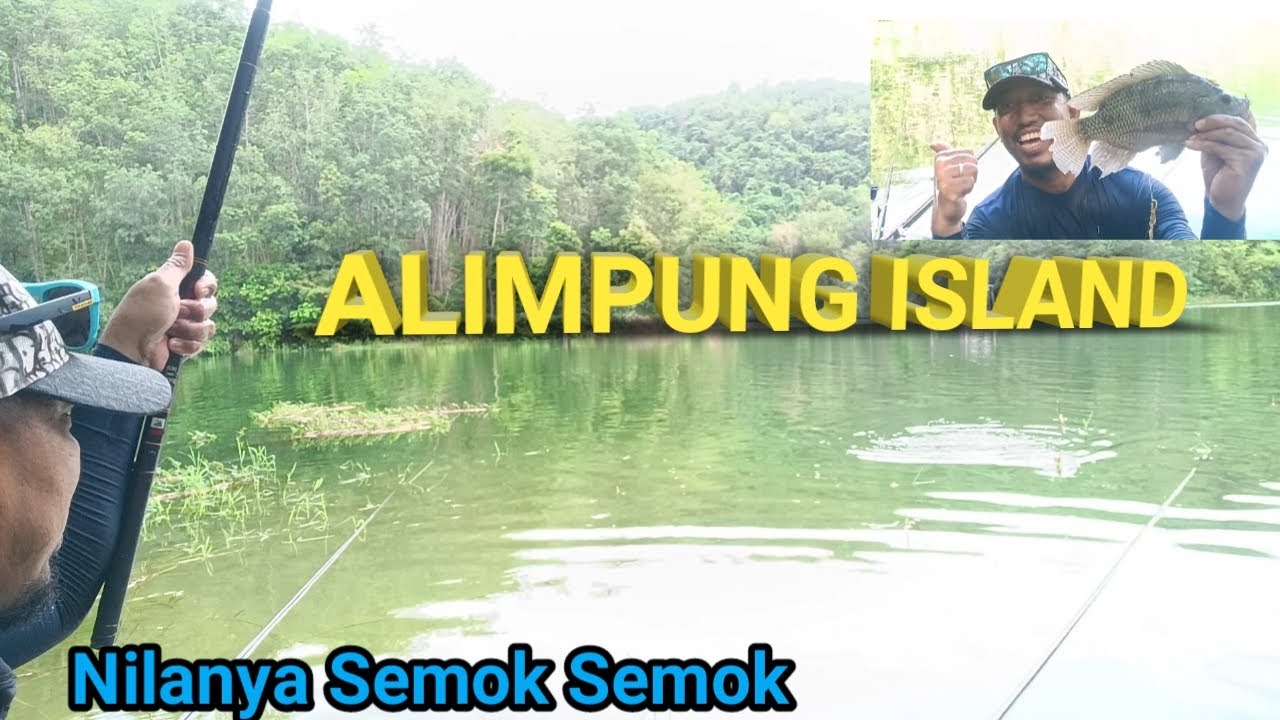 Mancing Nila Pulau ALIMPUNG Riam kanan - YouTube