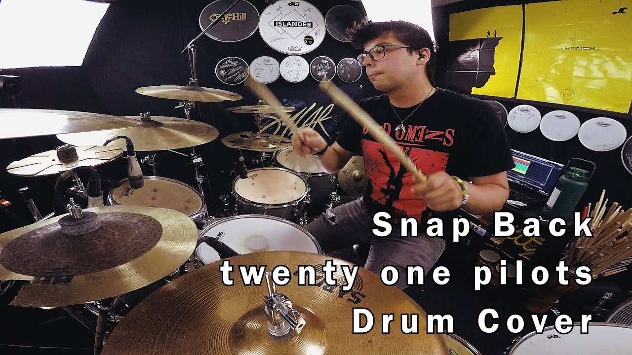 twenty one pilots - Snap Back (Drum Cover) - Brendan Shea - YouTube