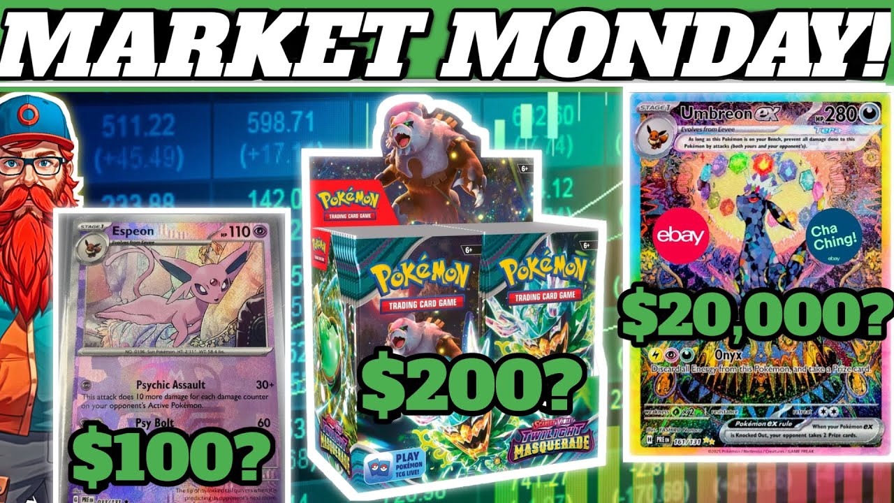 POKEMON MARKET MONDAY! Weekly Investing, Collecting & News Update ...