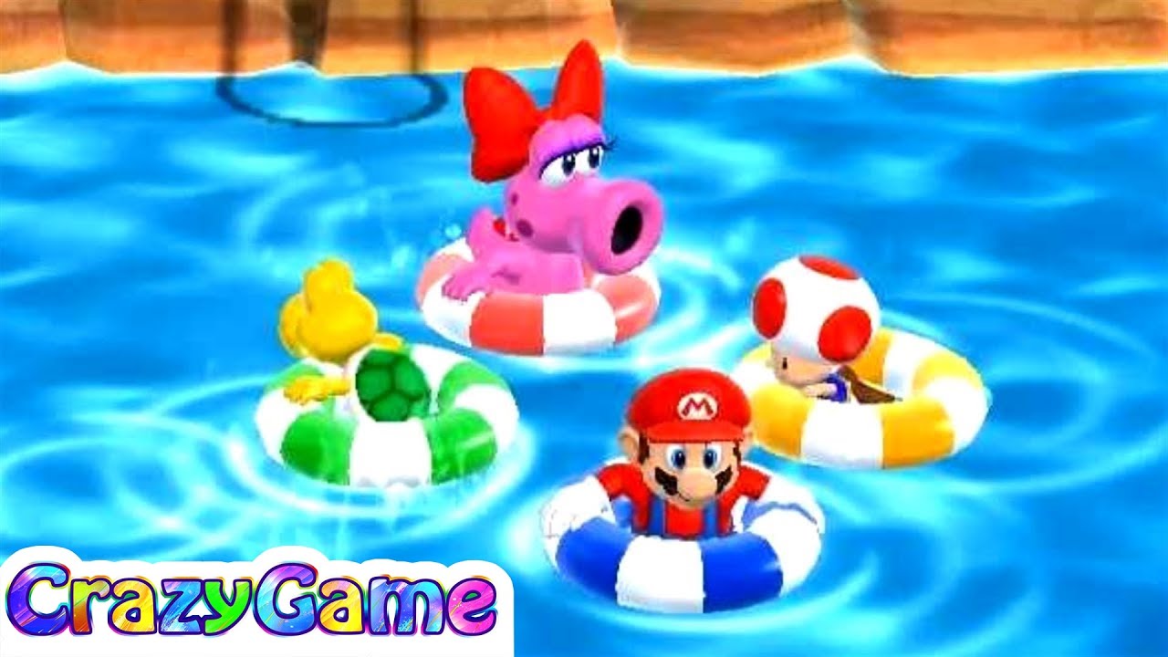 Mario Party 9 Garden Battle - Mario, Toad vs Birdo, Koopa - YouTube