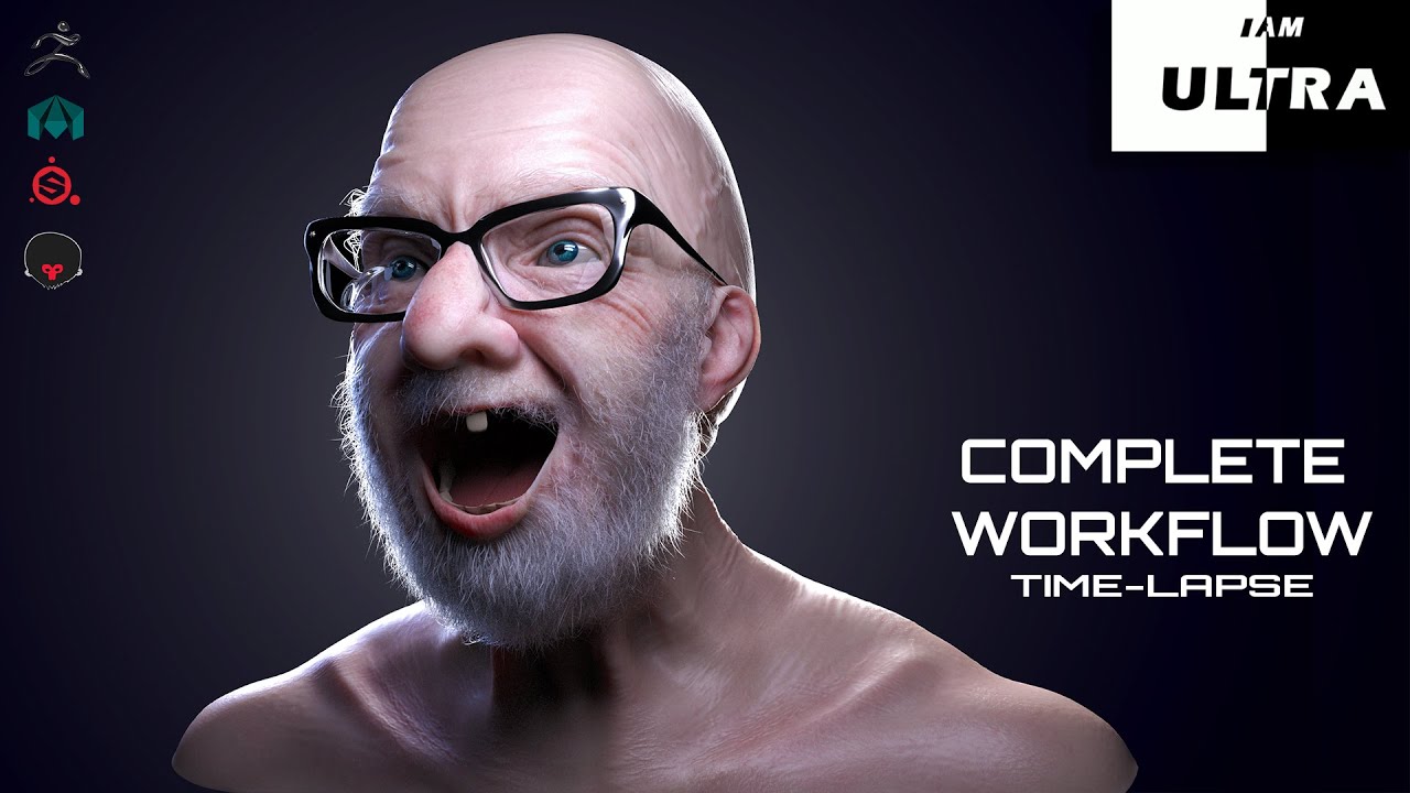 Creating a Realistic 3D Face || Character Sculpting ,Texturing and ...