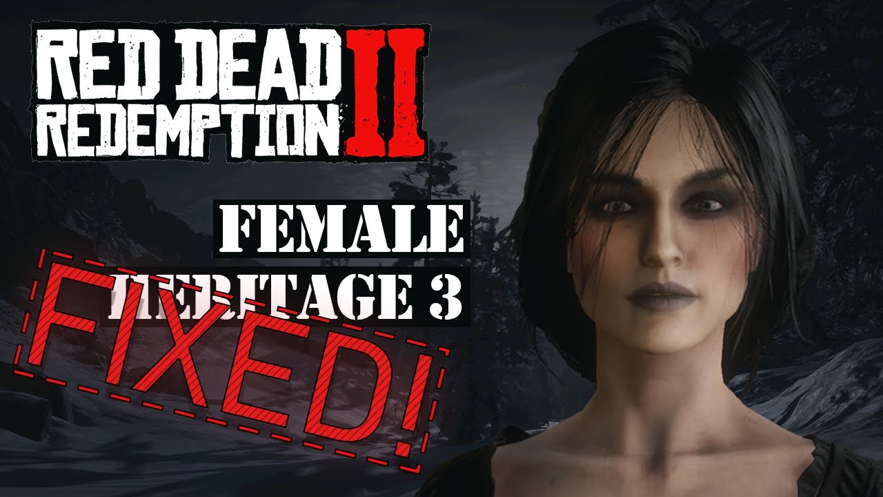 Red Dead Redemption 2 Online | Beautiful Female Character Creation ...