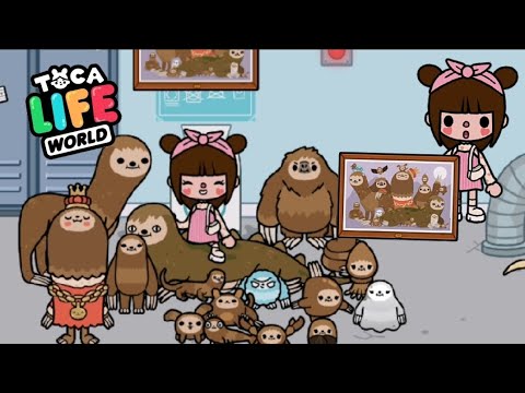 🦥 COLLECTED ALL SLOTHS WITH PHOTO 📸 in Toca Life World| Toca Boca ...