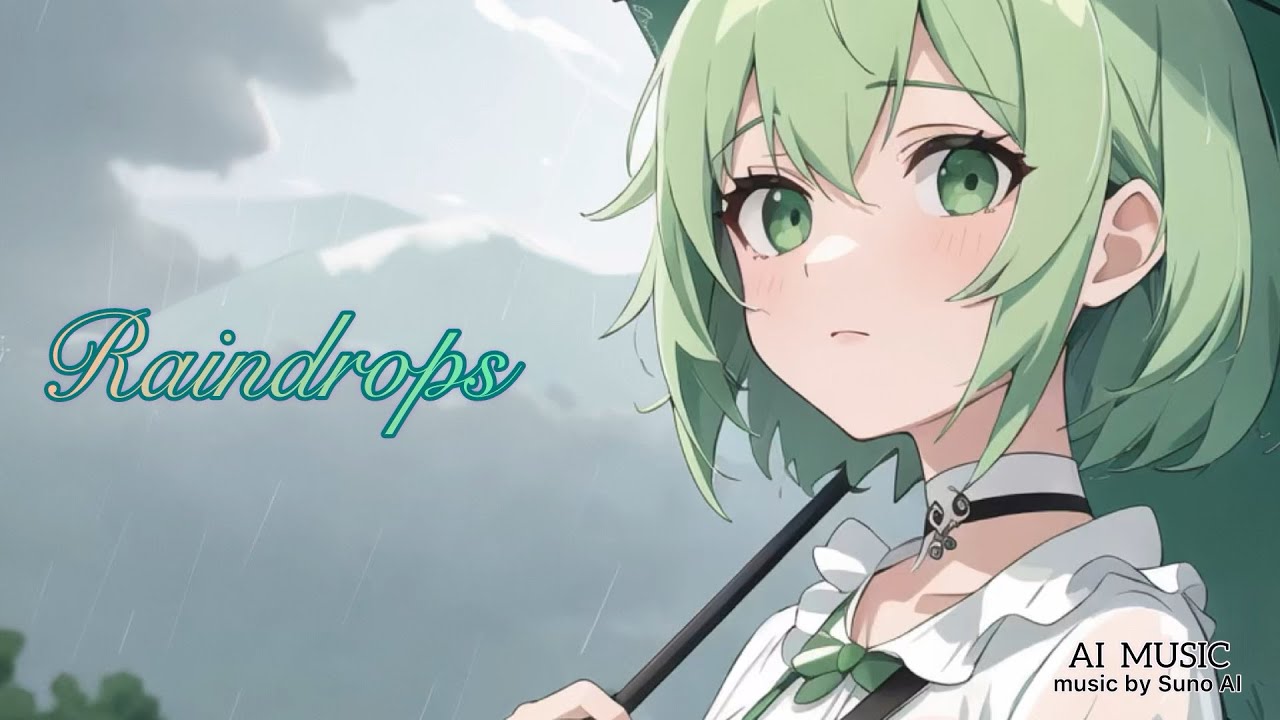 【AI MUSIC】♫Raindrops[ANIME]V4 version - YouTube