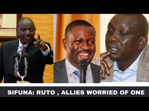 Edwin Sifuna : Ruto and allies live in fear as second term is not ...