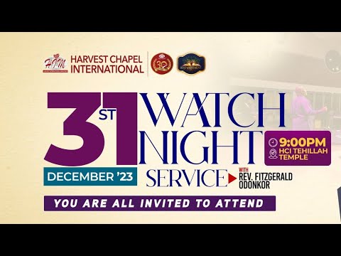 HCI | 31ST Watch Night Service | 31.12.23 - YouTube