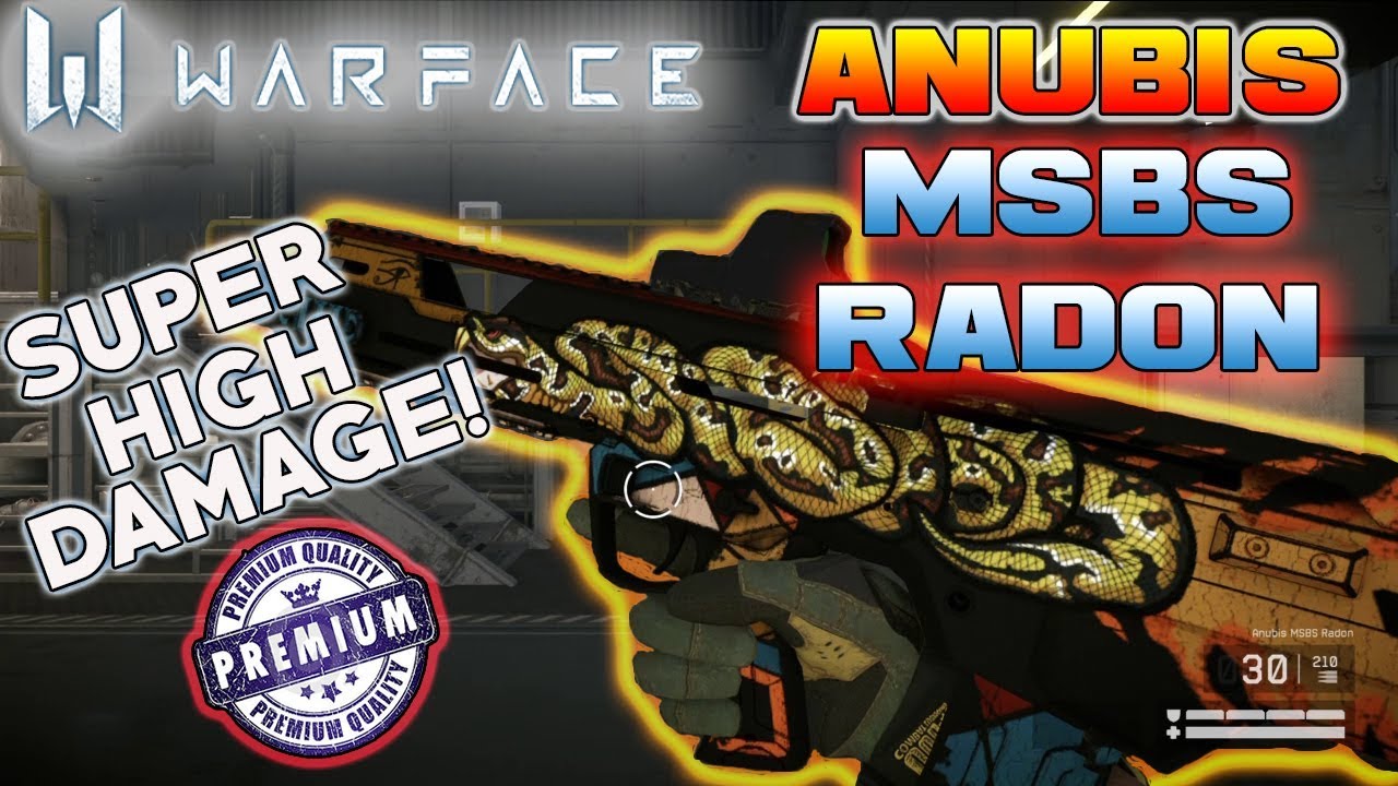 WARFACE GUN REVIEW - ANUBIS MSBS RADON - YouTube