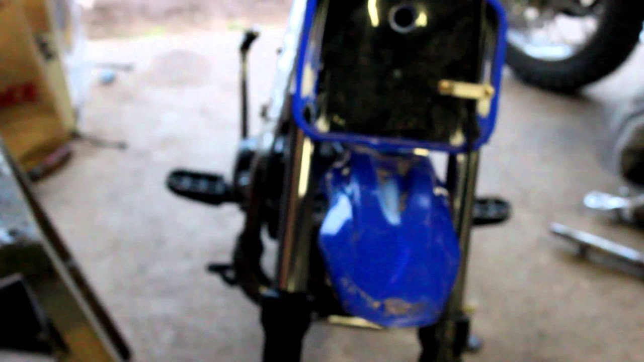 Pit Bike build - YouTube