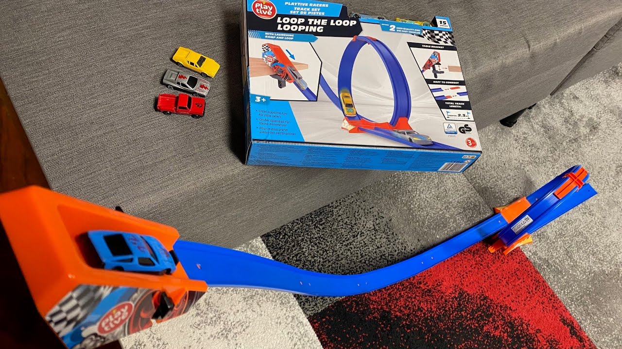 Playtive Loop The Loop Looping Toy Race Track by Lidl - YouTube