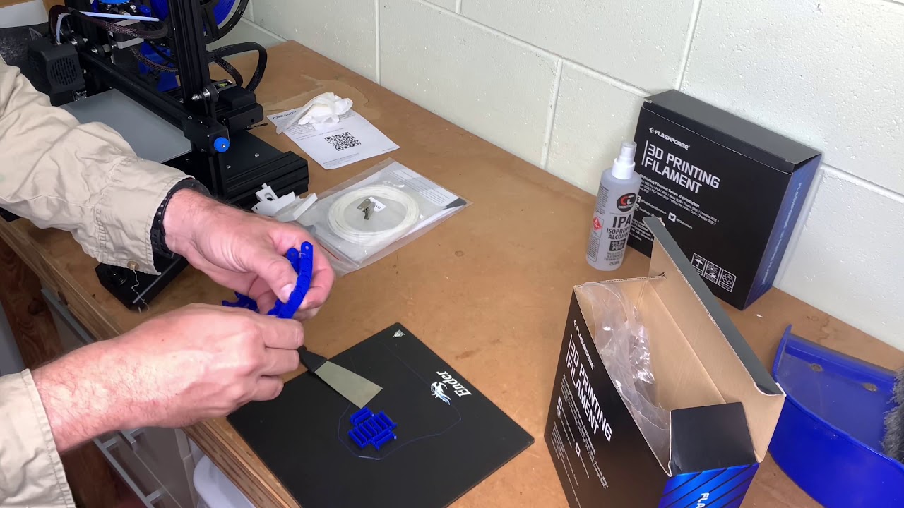 3D Printed Cable Chain Ready Assembled - YouTube