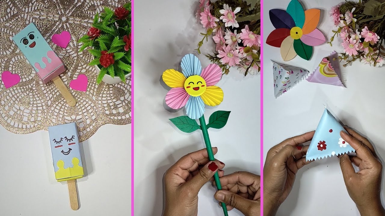 Best Easy Paper Craft Ideas /How to Make /School Craft Ideas 😍😍 - YouTube