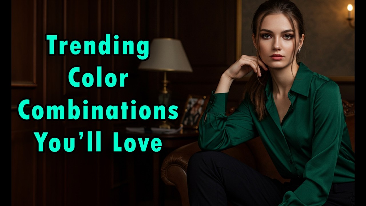 Trending Fashion Color Combinations - YouTube