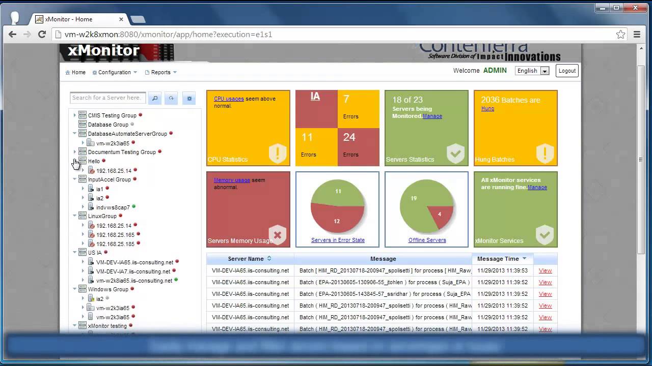 xMonitor Dashboard - YouTube