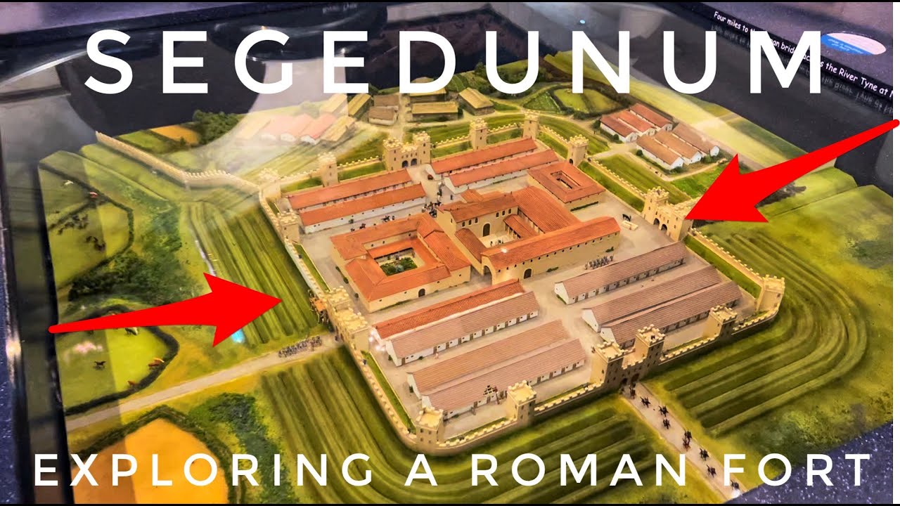 Exploring a ROMAN FORT | Segedunum Museum Wallsend | Hadrian’s wall ...