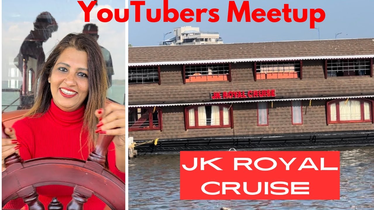 കായൽ സൗന്ദര്യം ആസ്വദിച്ച് Youtubers Meetup | Jk royal cruise | Kollam - YouTube