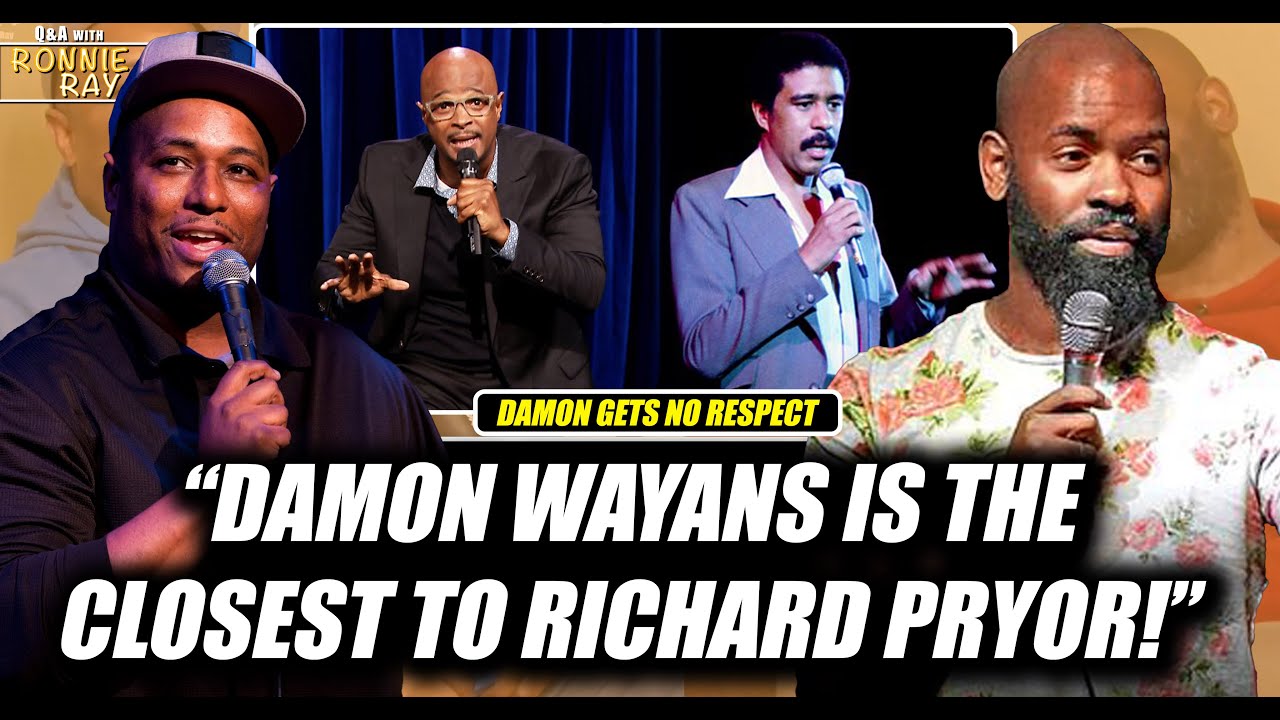 "Damon Wayans is the CLOSEST TO RICHARD PRYOR!" (Q&A With Ronnie Ray ...