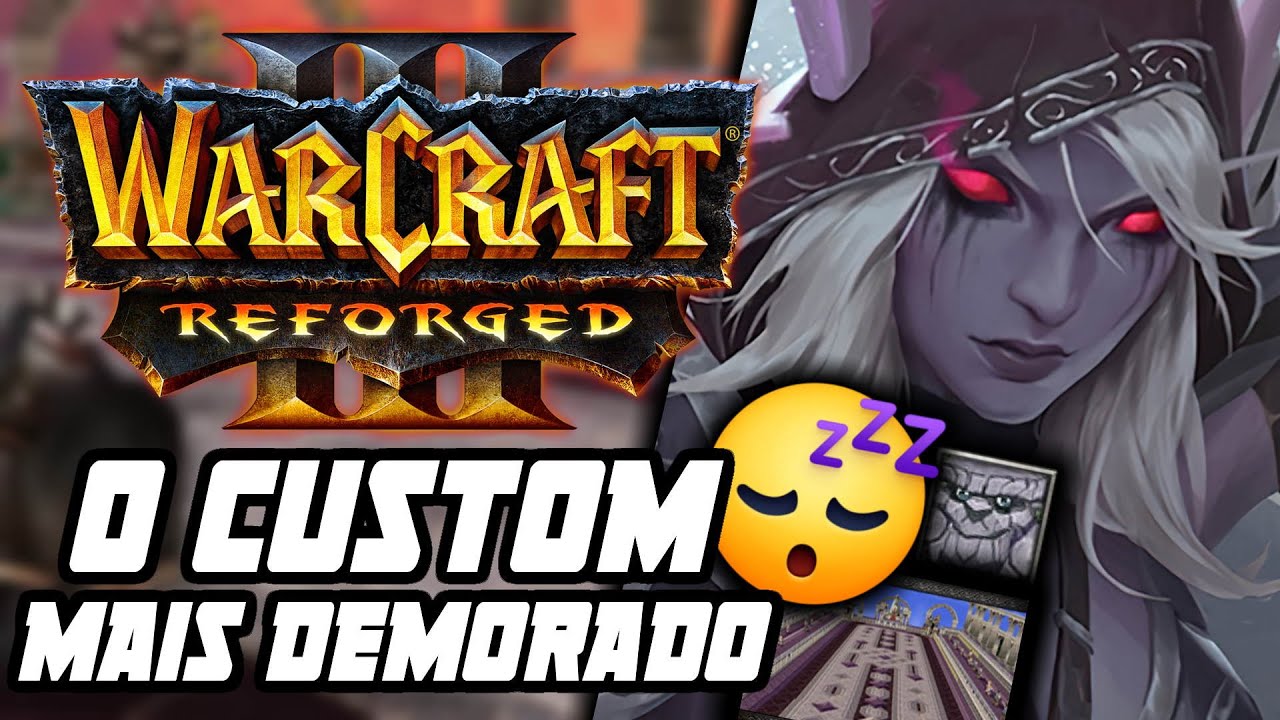 WARCRAFT 3 REFORGED: O CUSTOM MAIS DEMORADO DO WC3?! Custom Hero Arena ...