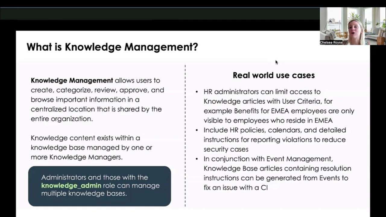 Mastering Knowledge Bases and Articles in ServiceNow - YouTube